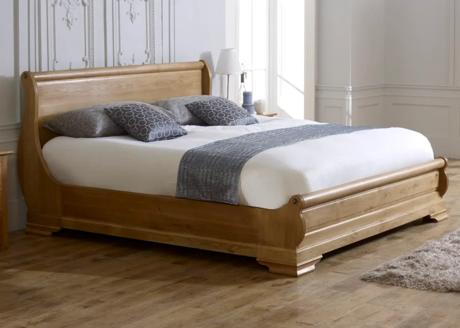Handcrafted Parisienne French Sleigh Bed with Free Delivery