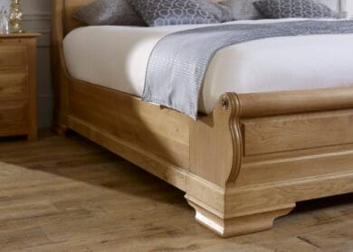 Handcrafted Parisienne French Sleigh Bed with Free Delivery