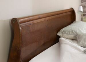 Handcrafted Parisienne French Sleigh Bed with Free Delivery