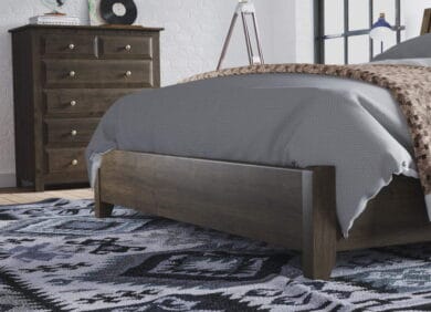 The Metro Modern Bed Frame Handcrafted in the UK