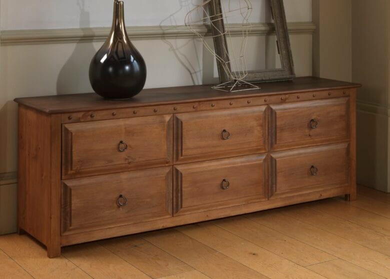 Handcrafted Solid Wood Linen Chest with Free UK Delivery