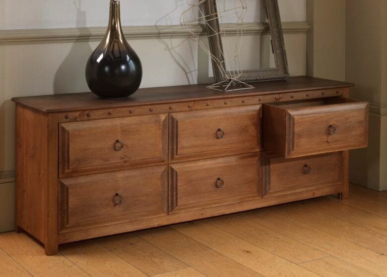 Handcrafted Solid Wood Linen Chest with Free UK Delivery